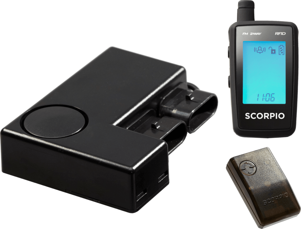 Ducati Alarm system- One plug installation - Scorpio Alarms